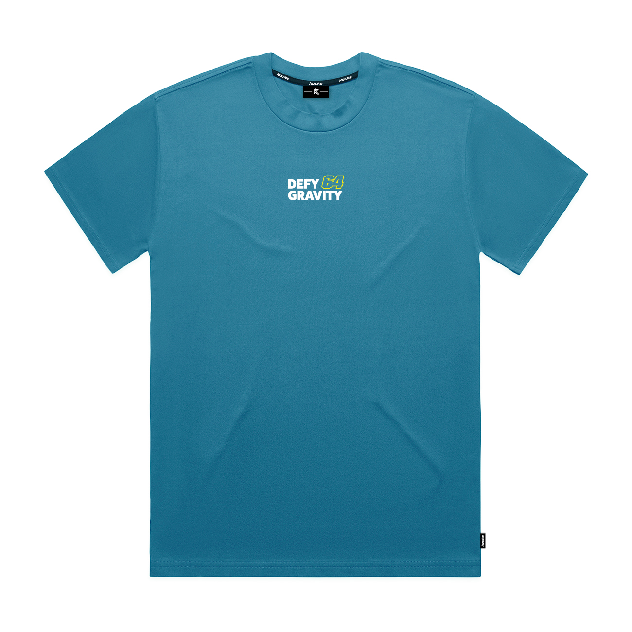 Defy Gravity T-shirt - Denim Blue - Mark McCann #64